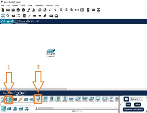 How To Connect Computers To A Switch In Cisco Packet Tracer Ccna Practical Labs