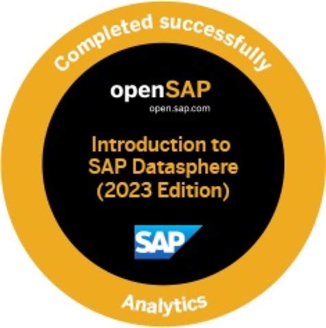 Opensap Sap Sapdatasphere Cloud Dataanalytics Businessdata