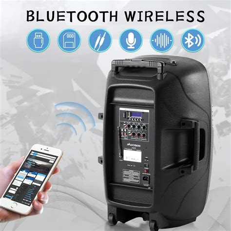 Cassa Bluetooth Amplificata 700w Woofer 15 38 Cm Ricaricabile