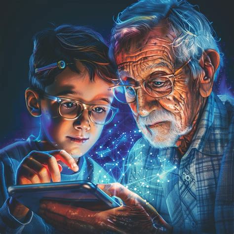 Youth Learning Technology From Seniors Bridging Generations Through