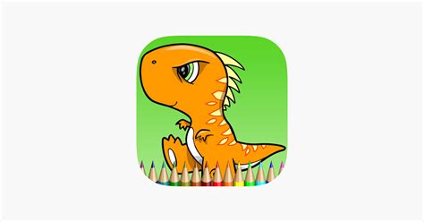 ‎app Store에서 제공하는 공룡 색칠하기 책 Hd는 색 배우고 공룡 그리기 어린이를위한 무료 게임