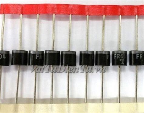 Fr604 Do41 Diode Phục Hồi Nhanh 6a 400v