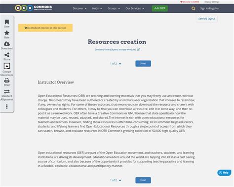 Resources Creation Oer Commons