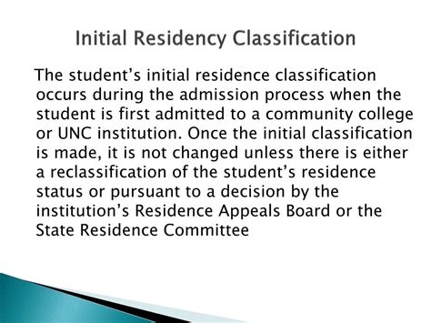 Ppt Understanding State Residency Classification For Tuition Purposes