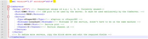 configuring vdcp input and output docs