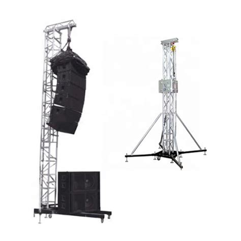Aluminium Line Array Speaker Truss Stand Durable And Versatile
