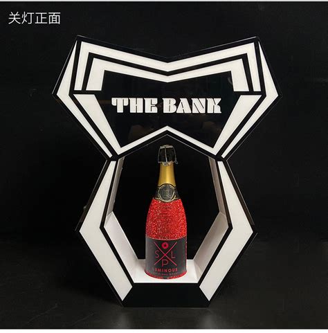 酒吧气氛led发光展示酒座酒架夜场香槟洋酒展示酒托出酒派对道具 阿里巴巴