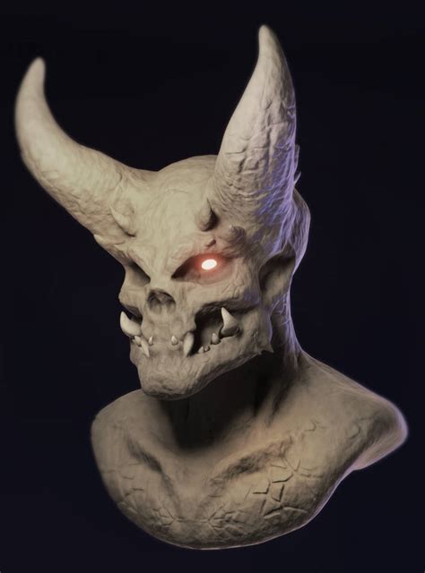 Stone Devil 1 By Souiiiarts On Deviantart