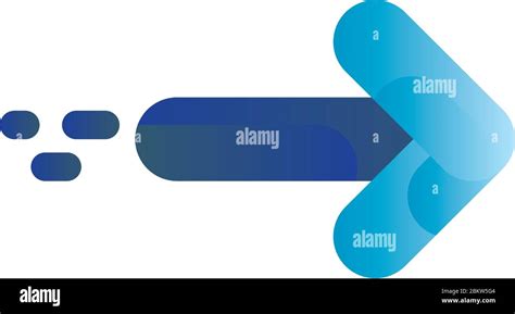 Arrow Gradient Style Icon Design Of Direction Element Web Forward