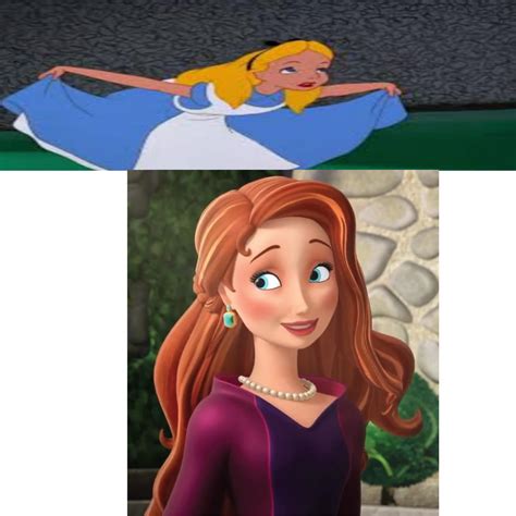 Alice Curtsies To Princess Charlotte By Maxgoudiss On Deviantart