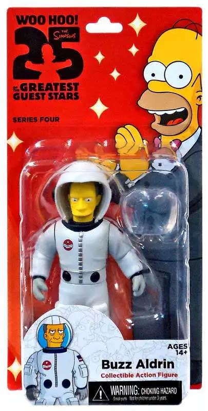 Neca The Simpsons Series 4 Buzz Aldrin Action Figure Toywiz