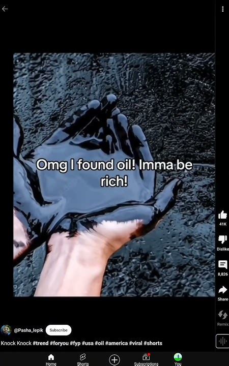 Pov Oil Just Oil Why Not Youtube