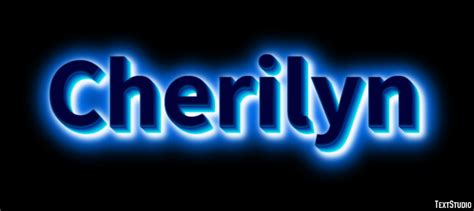 Cherilyn Text Effect And Logo Design Name