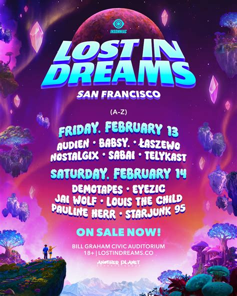 Lost In Dreams San Francisco 2026 Lineup Grooveist