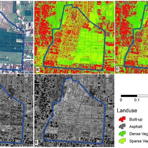 The Original Image A Image Classification By Rf B Knn C And