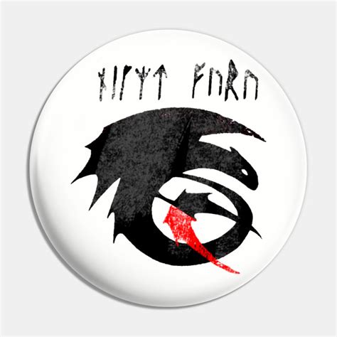 Httyd Strike Class Symbol How To Train Your Dragon Pin Teepublic