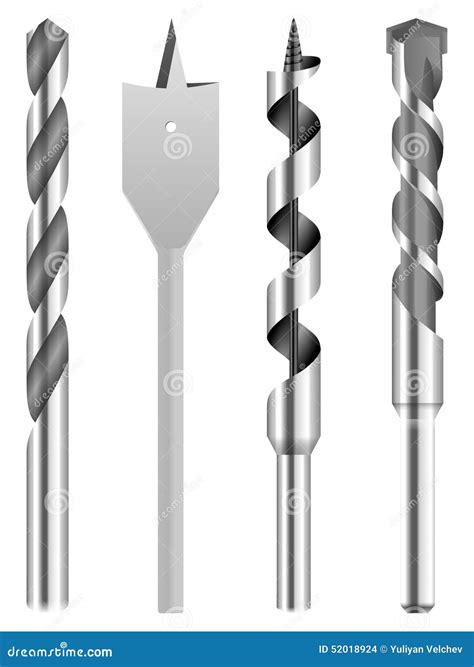 Drill Bit Vector Illustration 75949416