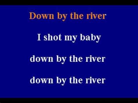 Neil Young Down By The River Karaoke Youtube
