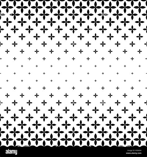 Monochrome Pattern Abstract Vector Background Graphic Design From
