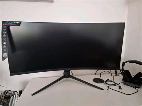DEMO UNIT MSI Optix MAG CQR UWQHD Hz Ms MPRT Bit FRC AMD FreeSync VA W LED