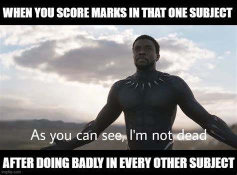 When You Score Only In One Subject In Exams Imgflip