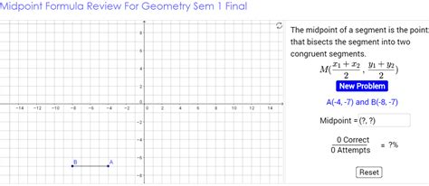Midpoint Formula Systry