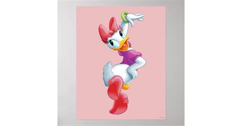 Daisy Duck Dancing Poster Zazzle