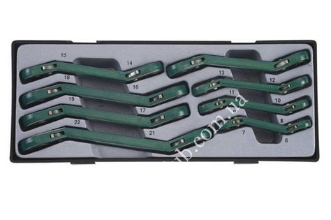 Force Набор ключей трещоточных накидных отогнутых 8пр 23903 купить в Украине Toolsclub