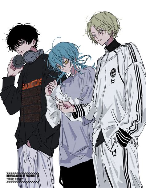 Shin Seba Natsuki And Akao Akira Sakamoto Days Drawn By Kesiks0616