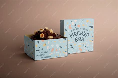 Premium Psd Muffin Bakery Packaging Mockup