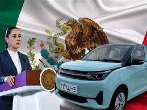 Claudia Sheinbaum Presenta Olinia El Auto Eléctrico Mexicano Accesible
