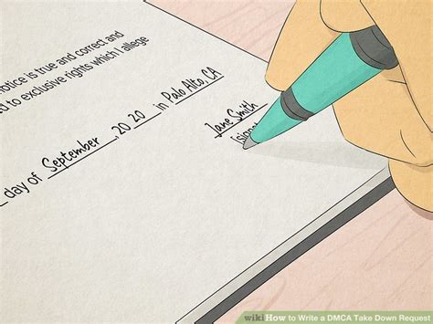 How To Write A Dmca Take Down Request 9 Steps With Pictures