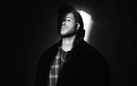 The Weeknd Wallpaper 4k Monochrome Canadian Singer