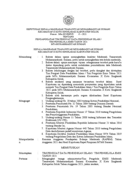 Sk Operator Simpatika 2021 Pdf