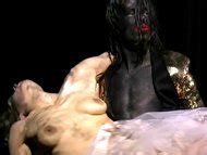 Naked Jana Schulz In Othello Stageplay