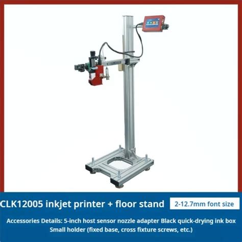 Small Fully Automatic Inkjet Printer Date Label Batch Number Packaging Assembly Line Coding