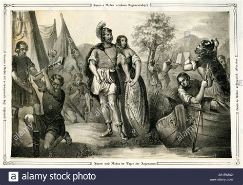 Europa Griechenland Jason Und Medea Im Lager Der Argonauten