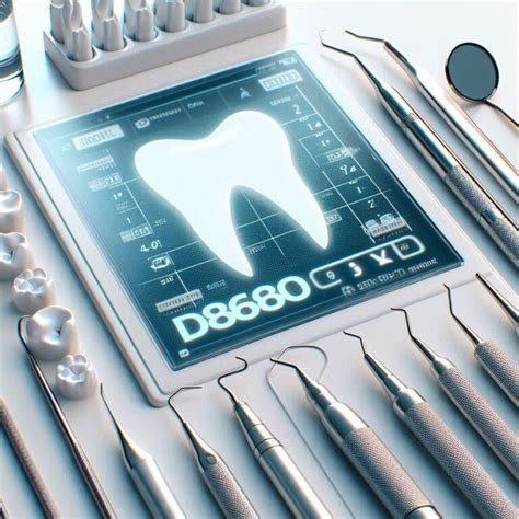 D8680 Dental Code Orthodontic Retention Fixed