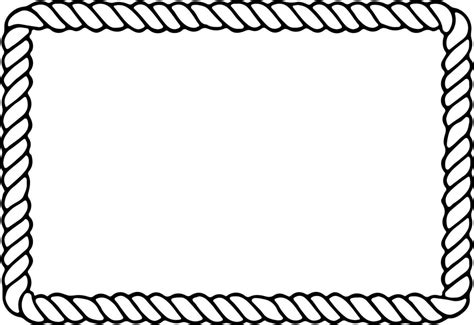 Black Rectangle Border For Graphics Design 24479940 Vector Art At Vecteezy