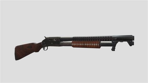 Trench Warfare Shotgun Download Free 3d Model By Orangesauceu