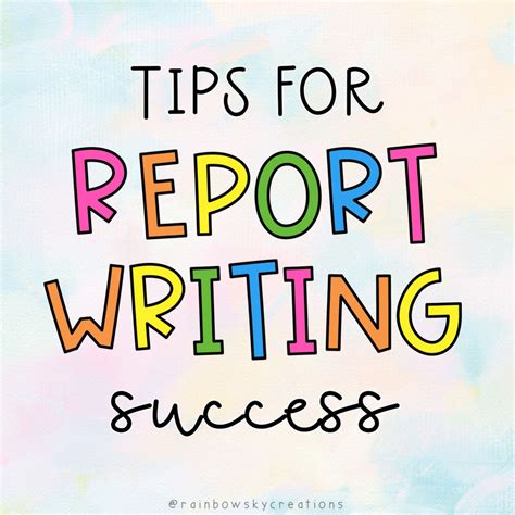 12 Top Tips For Report Writing Success