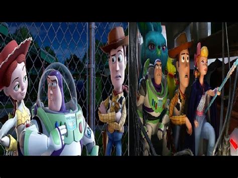 Toy Story Buzz Og Treaktige Leker