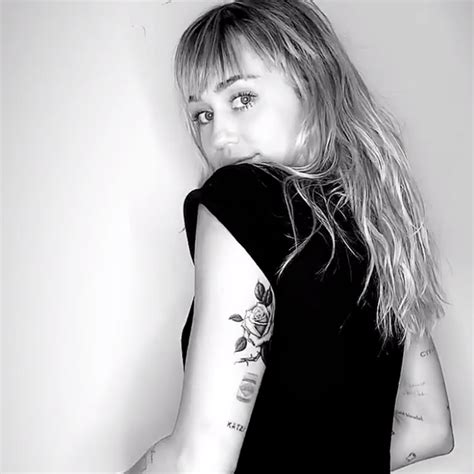 Miley Cyrus Arm Tatoveringer