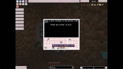 Computercraft Creations 3x3 Tunneling Program That Places Torches