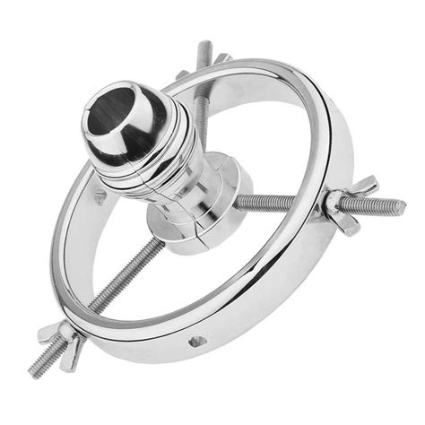 Stainless Steel Anal Spreader Butt Plug Dilator Anus Expansion Vaginal Speculum Eur 32 39