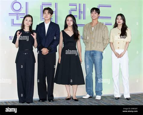 Seoul South Korea 31st May 2024 L To R South Korean Actors Jeong
