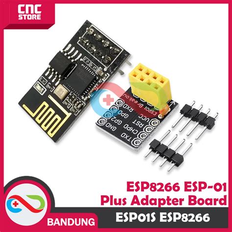 jual paket bundling esp8266 esp 01 plus adapter board shopee indonesia