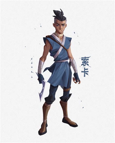 Artstation Atla Styles Series John Patrick Gañas Avatar Fan Art