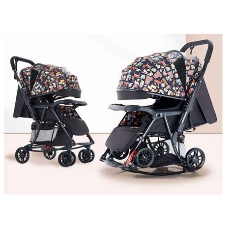 Carucior Bebe Mixbo Cu Balansoar 3 In 1 Multifunctional Cadru Aluminiu