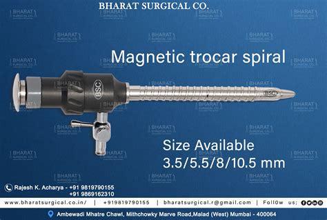Reusable Laparoscopic Trocar Manufacturer Supplier Exporter In India